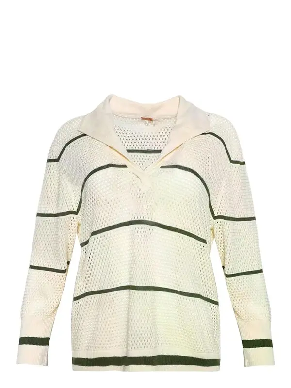 Johanna Ortiz Poca Vela Polo Top - Neutrals