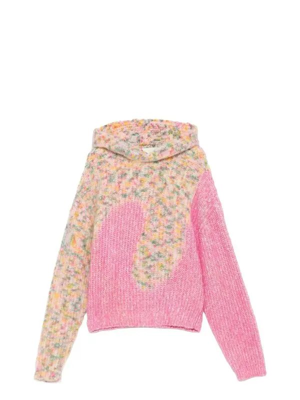 ERL Knitted Hoodie - Pink