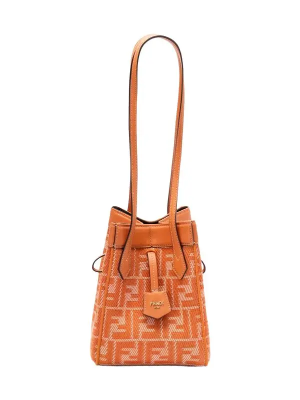 Fendi Origami Shoulder Bag - Orange