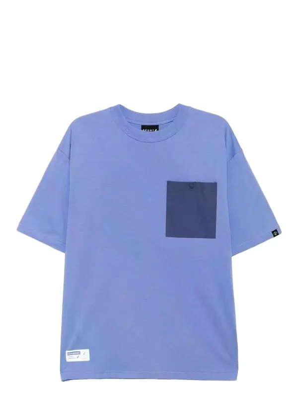 SPORT B. BY AGNÈS B. Panelled Pocket T-shirt - Purple