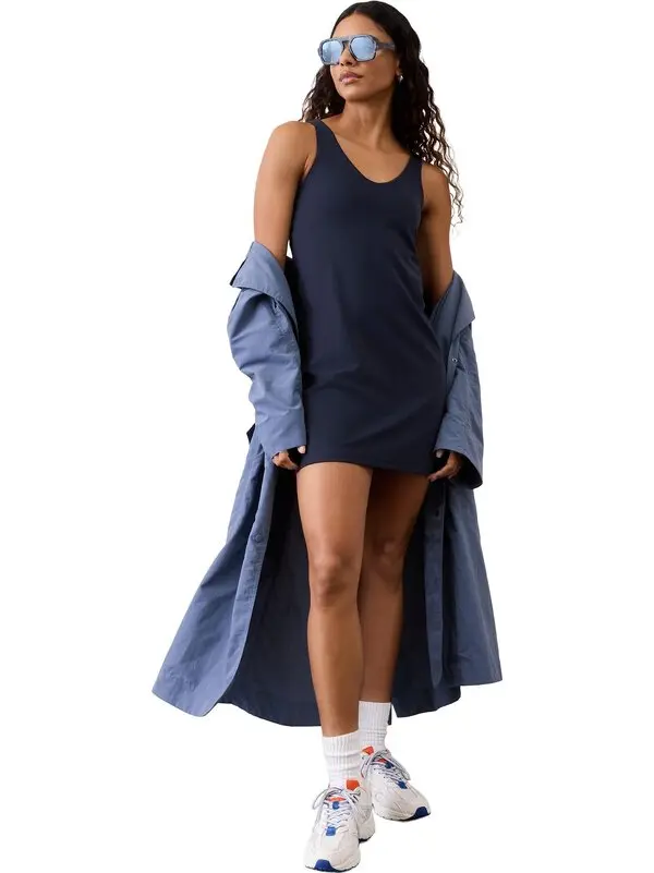 Athleta Transcend Dress - Navy