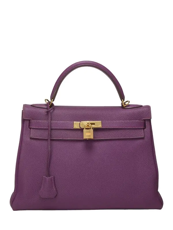 Hermès Togo Kelly Retourne 32 - Anemone
