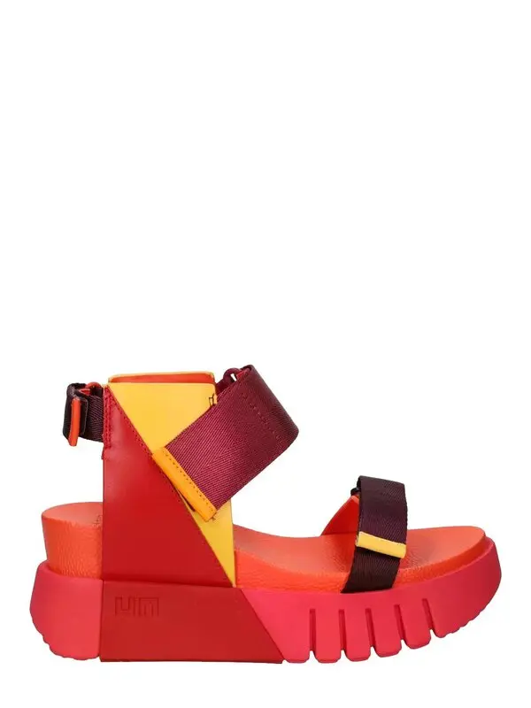 United Nude Delta Run Sandals - Red