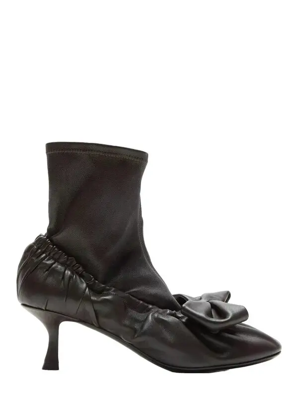 Acne Studios Leather Ankle Boots - Brown