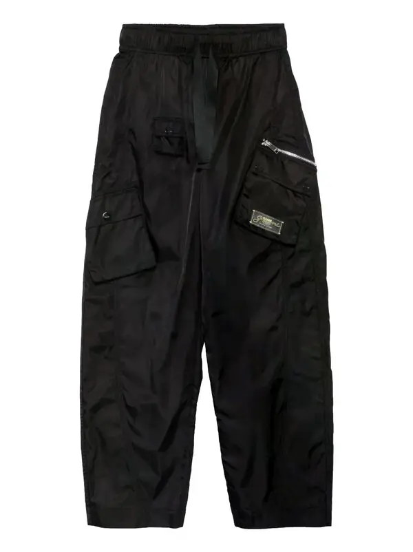 GANNI Cargo Trousers - Black