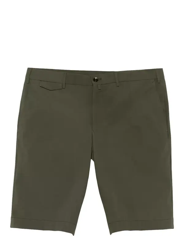 PT TORINO Slim-cut Chino Shorts - Green