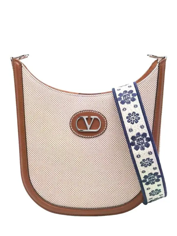 Valentino Garavani Vlogo Signature Shoulder Bag - Neutrals
