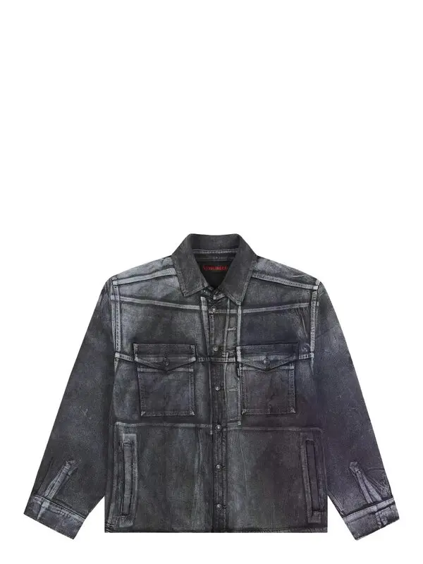 Ottolinger Denim Overshirt - Black
