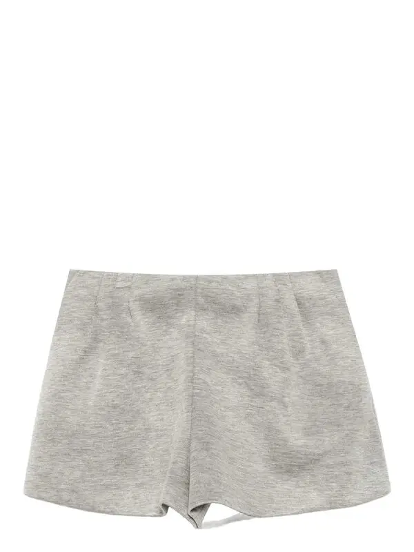 Dice Kayek Pleated Shorts - Grey