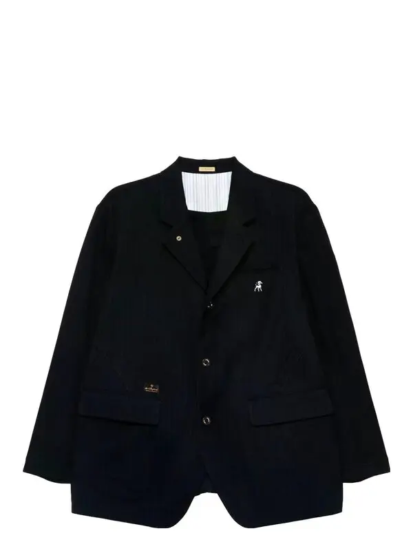 UNDERCOVERISM Logo-patch Blazer - Blue