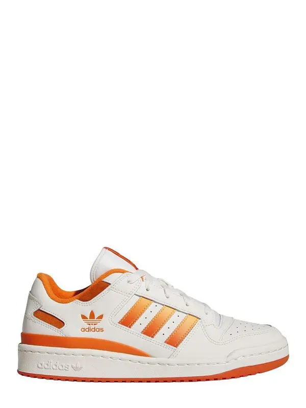 Adidas Forum Low Cl Sneakers - Cloud White/real Gold/orange