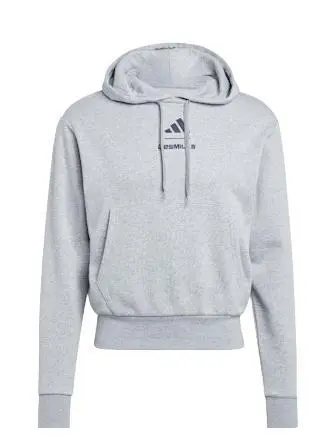 Adidas Graphic Hoodie - Medium Grey Heather