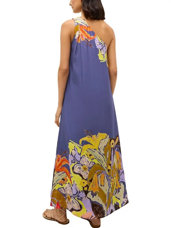 MARIE OLIVER Jae Silk Dress - Waterlily