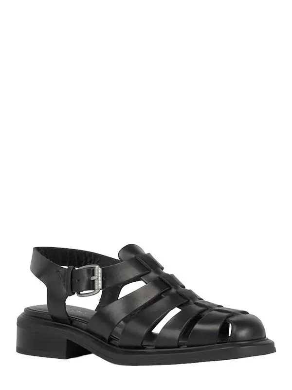 VAGABOND SHOEMAKERS Ellis Leather Sandals - Black