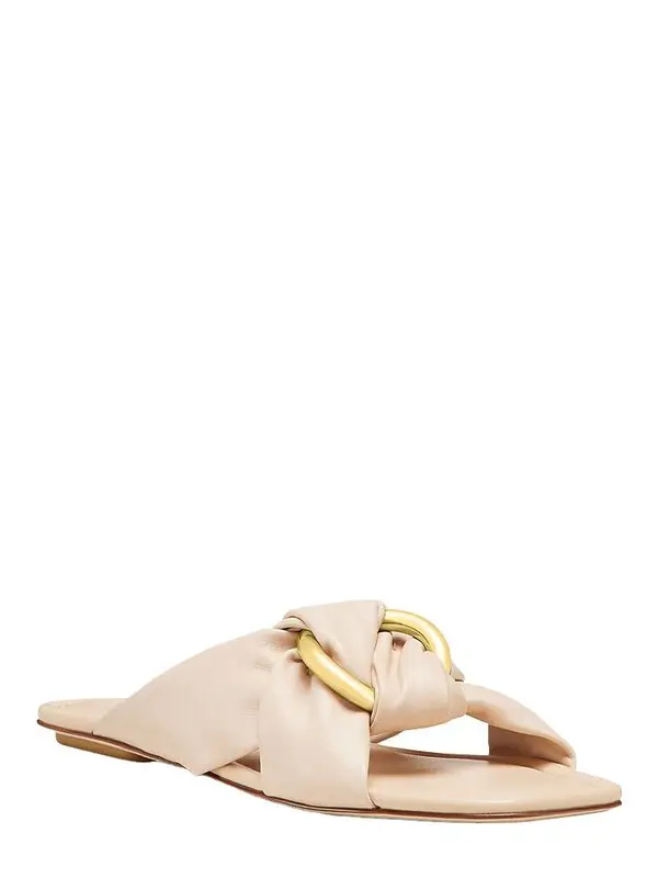 STUART WEITZMAN Cece Slide Sandals - Barely Beige
