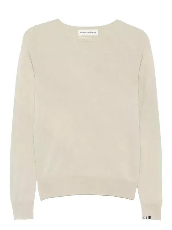 EXTREME CASHMERE X Nº417 Misses Sweater - Neutrals