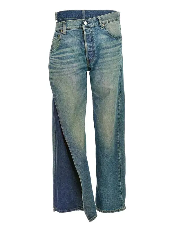 Junya Watanabe X Levi's Asymmetric Jeans - Blue