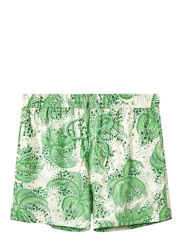 TOMBOLO Palm Fronds Swim Trunks - Green