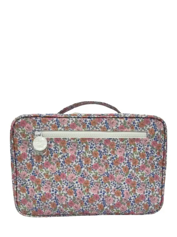TRVL DESIGN Garden Floral Hanging Toiletry Bag - Pink