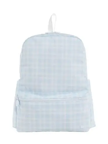 TRVL DESIGN Pimlico Plaid Backpack - Plaid Blue