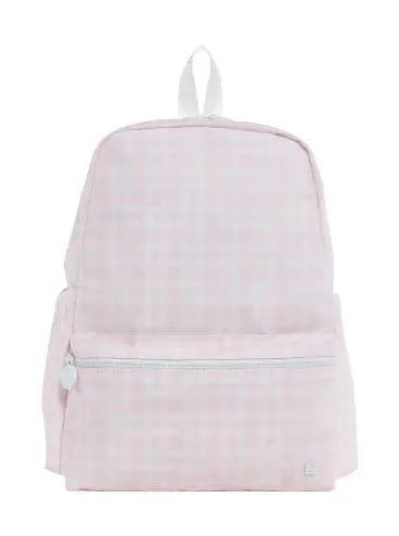 TRVL DESIGN Pimlico Plaid Backpack - Plaid Pink
