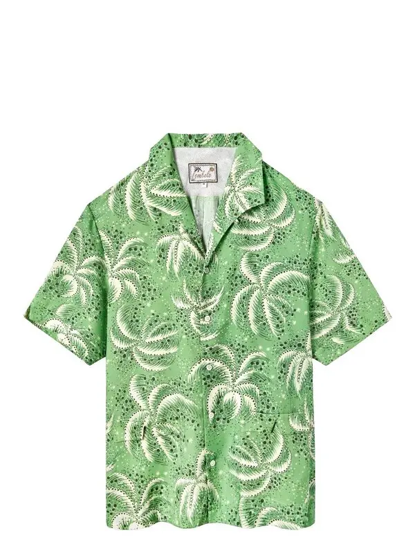 TOMBOLO Printed Shirt - Green