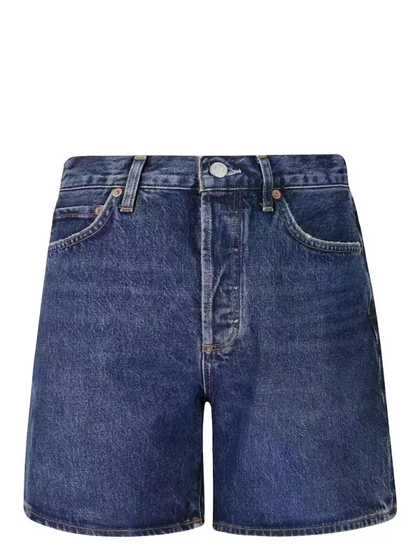 AGOLDE High-rise Denim Shorts - Blue