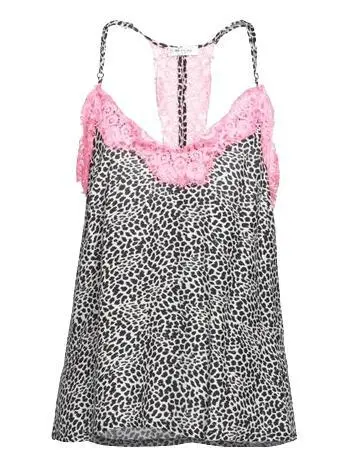 REPLAY Leopard-print Camisole - Black