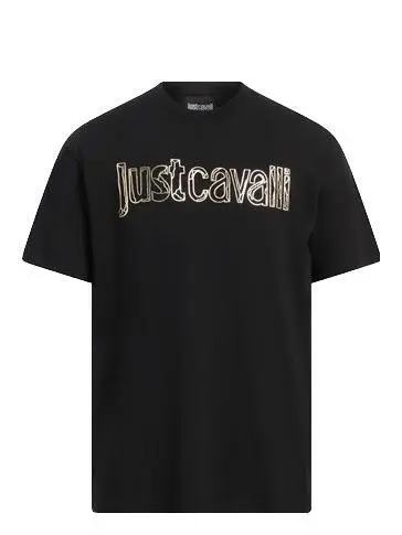 Just Cavalli T-shirt Size Cotton - Black