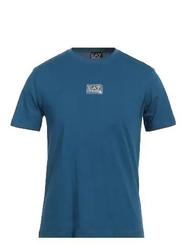 EA7 T-shirt Light Size Cotton - Blue