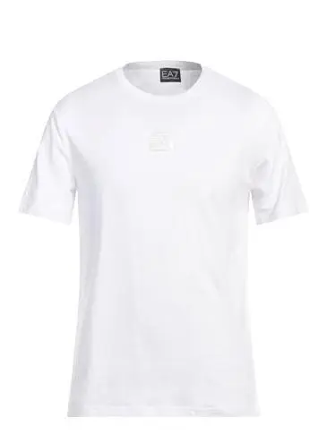EA7 T-shirt Light Size Cotton - White