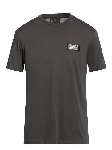 EA7 T-shirt Charcoal Size Cotton - Grey