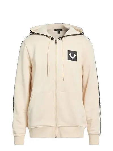 True Religion Hooded Zipper Sweatshirt - White