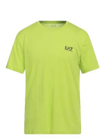 EA7 T-shirt Turquoise Size Cotton - Green