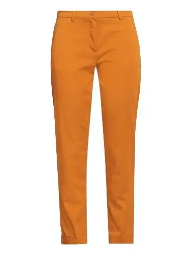 CARACTÈRE Tapered Stretch Pants - Mandarin