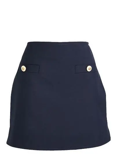 Sandro Mini Flared Skirt - Blue