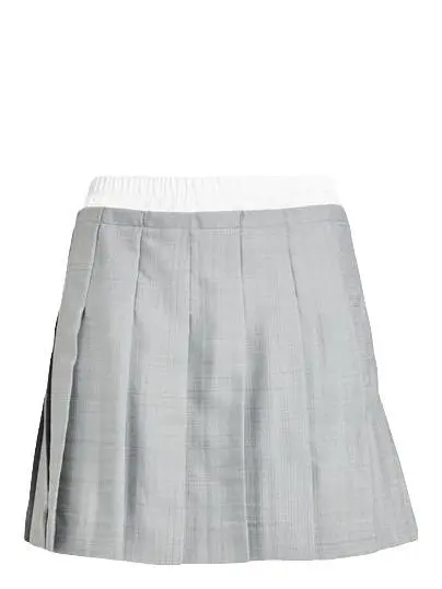 Sandro Mini Pleated Skirt - Grey