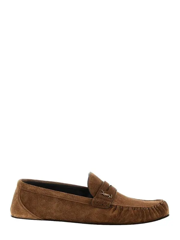 Saint Laurent Laurent Loafers - Brown