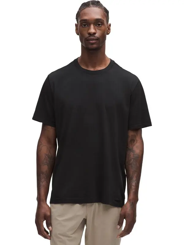 Lululemon Metal Vent Tech Relaxed-fit Short-sleeve Shirt - Black