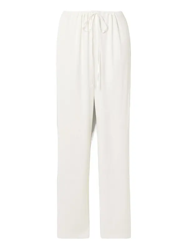 Tove Mai Straight-leg Trousers - White