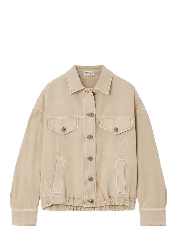 Brunello Cucinelli Denim Jacket - Neutrals