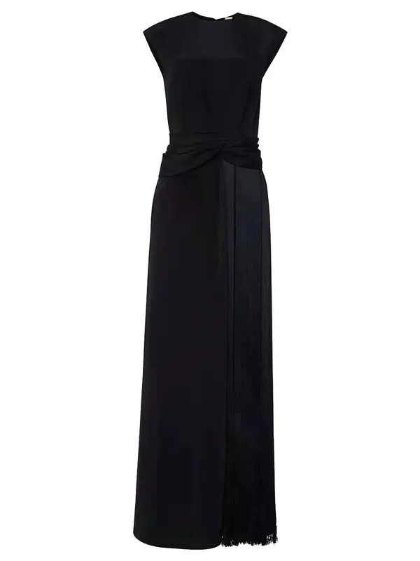 Adam Lippes Pasha Maxi Dress - Black