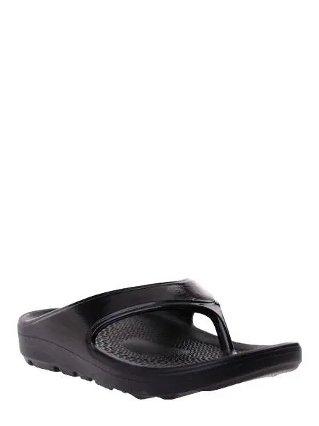 REVITALIGN Fusion Energy Flip Flop - Black