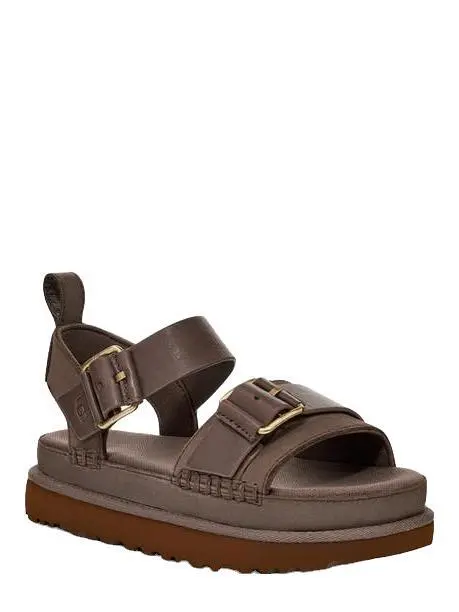 UGG Goldenstar Villa Platform Sandals - Molasses