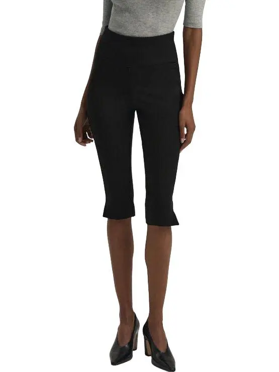 FAVORITE DAUGHTER Rizzo Pedal Pusher Capri Pants - Black