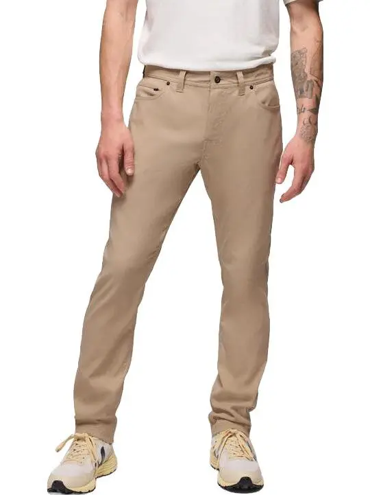 Prana Stretch Zion™ 5-pocket Tapered Pants - Sandbar