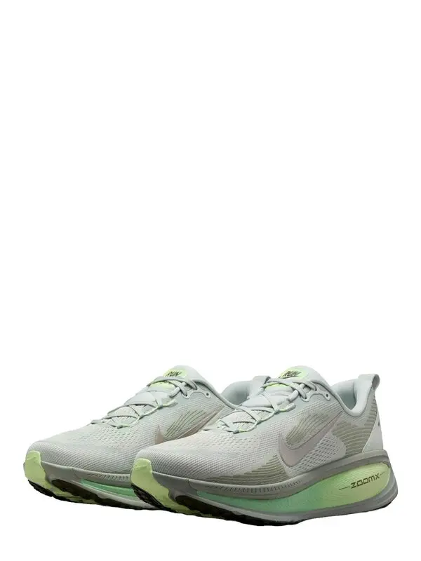 Nike Vomero Athletic Sneakers - Light Silver/ Barely Volt