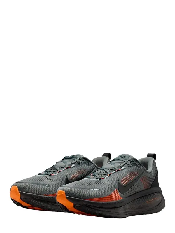 Nike Vomero Athletic Sneakers - Smoke Grey/total Orange