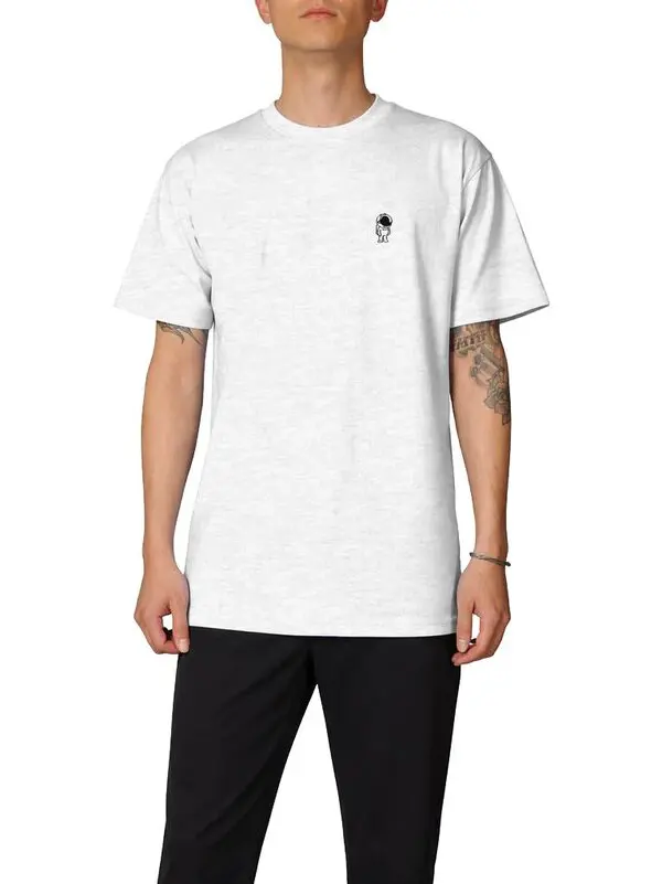 DALIX Astronaut Tee - Ash Gray