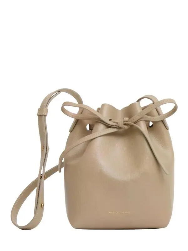 MANSUR GAVRIEL Mini Bucket Bag - Grey